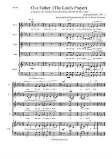 Our Father (The Lord's Prayer) by R. Smith - sheet music on MusicaNeo