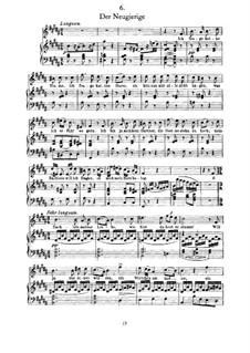 No.6 Der Neugierige (The Inquisitive One) (Die schöne Müllerin (The ...