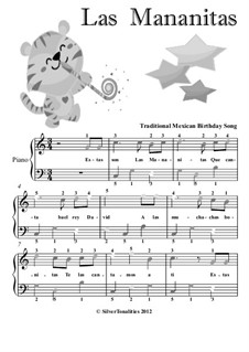 Las Mananitas by folklore - sheet music on MusicaNeo