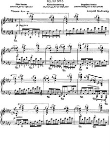 Studies after Etudes by Chopin, Op.10 by L. Godowsky on MusicaNeo