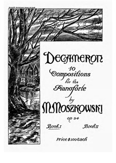 Ten Little Pieces, Op.94 by M. Moszkowski - sheet music on MusicaNeo