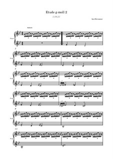 Etude g-moll 2 by I. Shtrasner - free download on MusicaNeo