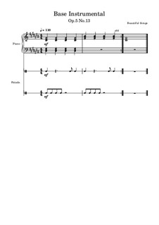 Base Instrumental No.1, Op.5 No.13 by B.t. Martínez on MusicaNeo