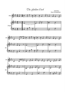 The Golden Carol by folklore - sheet music on MusicaNeo