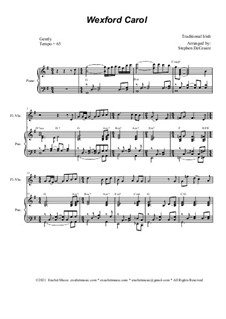 Wexford Carol by folklore - sheet music on MusicaNeo