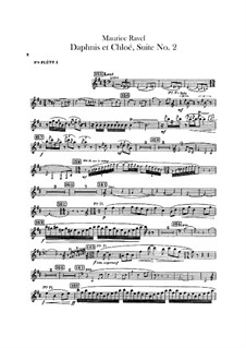 Daphnis et Chloé. Suite No.2, M.57b by M. Ravel - sheet music on MusicaNeo