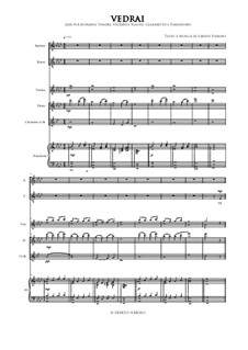 Vedrai by U. Pieroni - sheet music on MusicaNeo