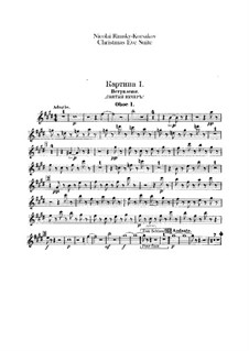 Christmas Eve. Suite by N. Rimsky-Korsakov - sheet music on MusicaNeo