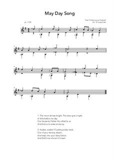May Day Song by folklore - sheet music on MusicaNeo