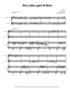 This Little Light of Mine by folklore - sheet music on MusicaNeo