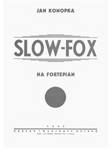 Slow-Fox by J. Konopka - free download on MusicaNeo