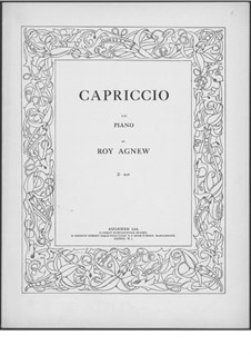 Capriccio by R. Agnew - free download on MusicaNeo