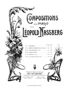Chanson Triste, Op.23 by L. Nassberg - sheet music on MusicaNeo