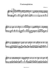 Contemplation, Op.177 by Maxim Zinov'ev - free download on MusicaNeo