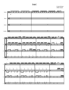 DubC by K. Williams - sheet music on MusicaNeo