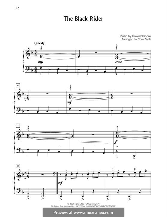 The Black Rider (from The Lord Of The Rings: The Fellowship Of The Ring ...