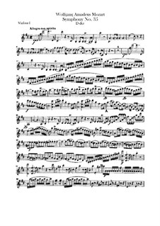 Symphony No.35 in D Major 'Haffner', K.385 by W.A. Mozart on MusicaNeo