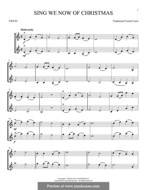Vocal-instrumental version (Sing We Now of Christmas (from Morning Star ...