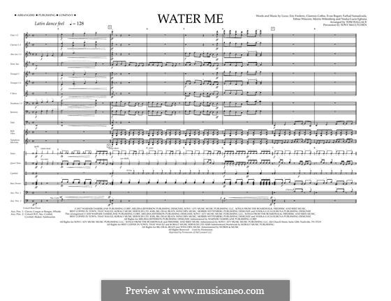 Water Me by Lizzo - sheet music on MusicaNeo