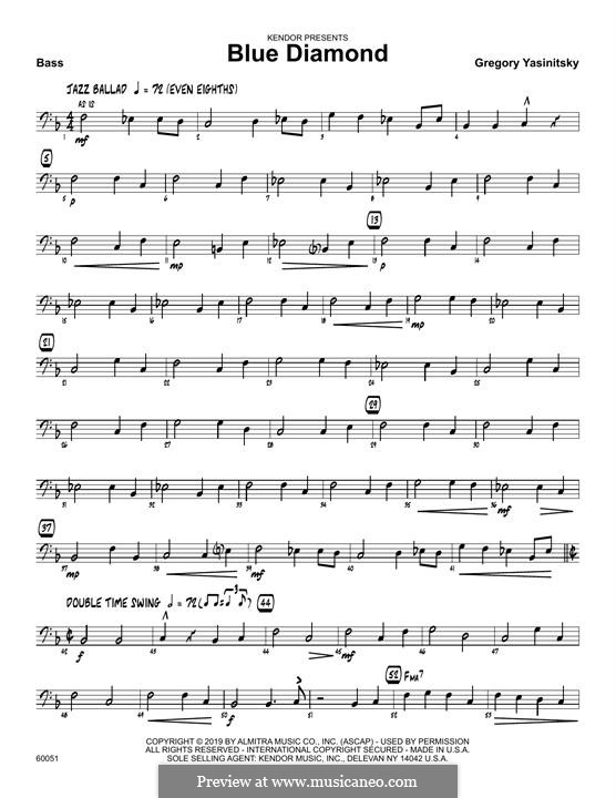 Blue Diamond by G. Yasinitsky - sheet music on MusicaNeo