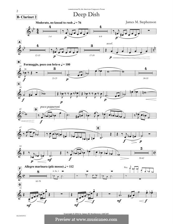 Deep Dish by J.M. Stephenson - sheet music on MusicaNeo