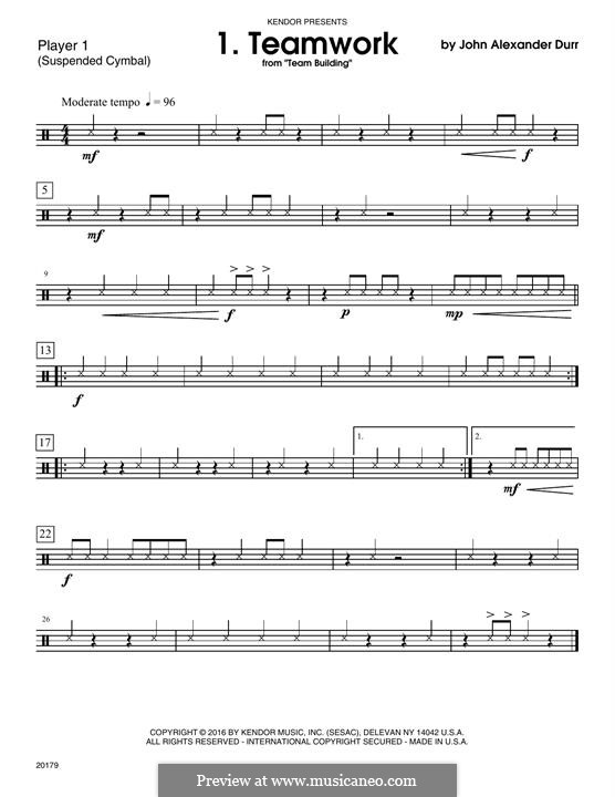 Team Building (10 grade 1-2+ Ensembles) by J.A. Durr on MusicaNeo