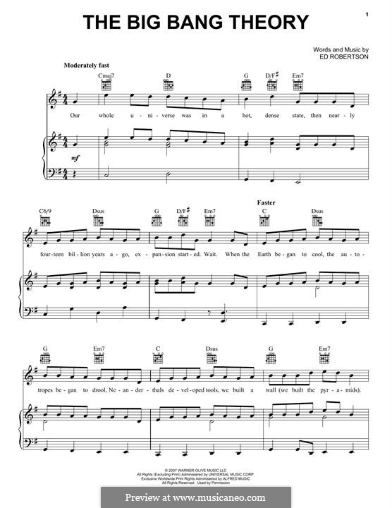 The Big Bang Theory (Main Title Theme) from The Big Bang Theory by E ...