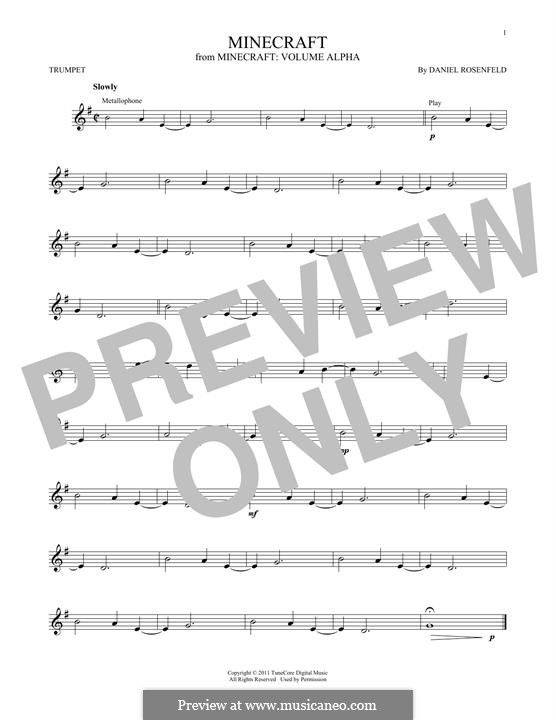 Minecraft (from Minecraft) (C418) by D. Rosenfeld on MusicaNeo