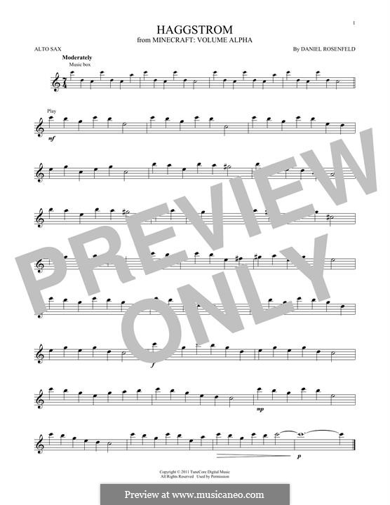 Haggstrom (from Minecraft) (C418) by D. Rosenfeld on MusicaNeo