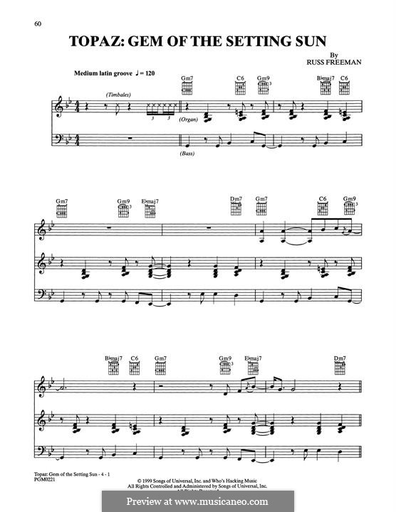 Topaz: Gem Of The Setting Sun (The Rippingtons) by R. Freeman on MusicaNeo