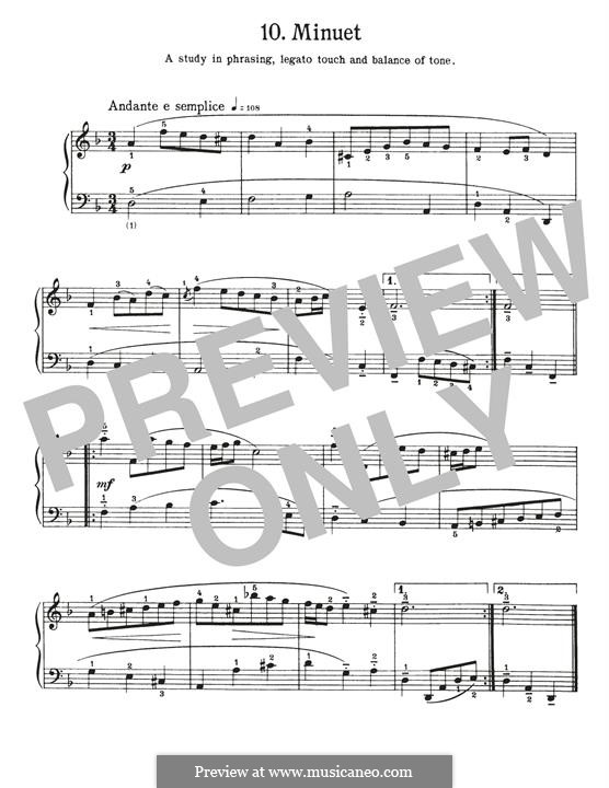 No.36 Minuet in D Minor, BWV Anh.132 (Notebook for Anna Magdalena Bach 1725) by J.S. Bach on ...