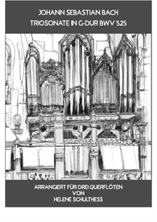 Trio Sonata for Organ No.1 in E Flat Major, BWV 525 by J.S. Bach on ...