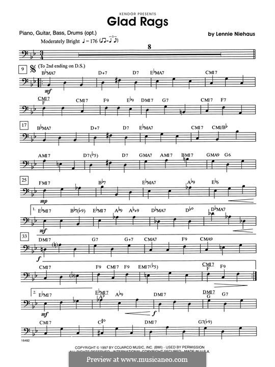 Glad Rags by L. Niehaus - sheet music on MusicaNeo