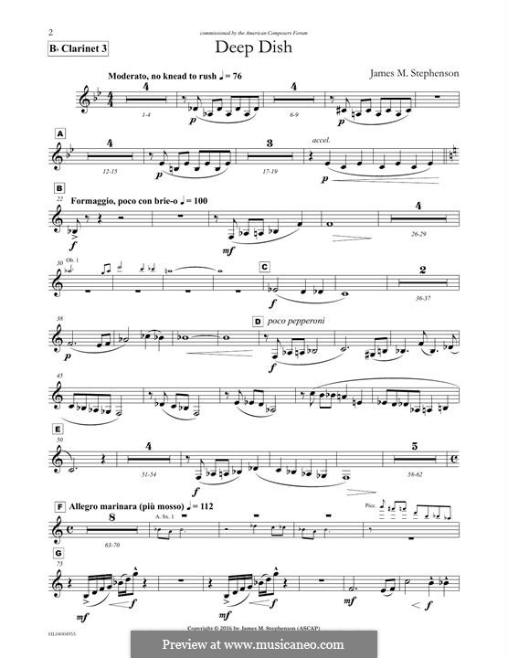 Deep Dish by J.M. Stephenson - sheet music on MusicaNeo