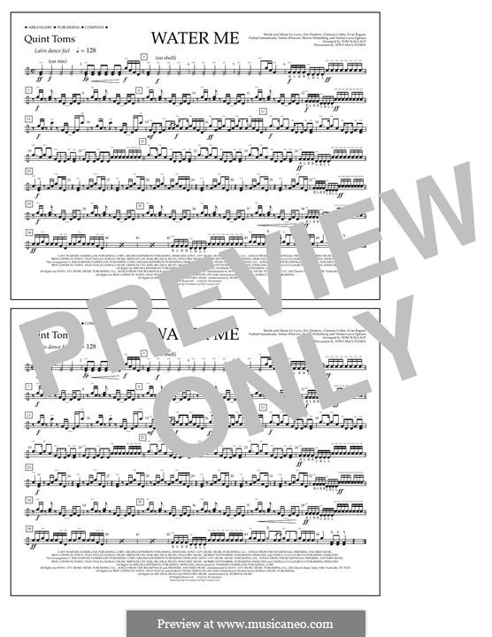 Water Me by Lizzo - sheet music on MusicaNeo
