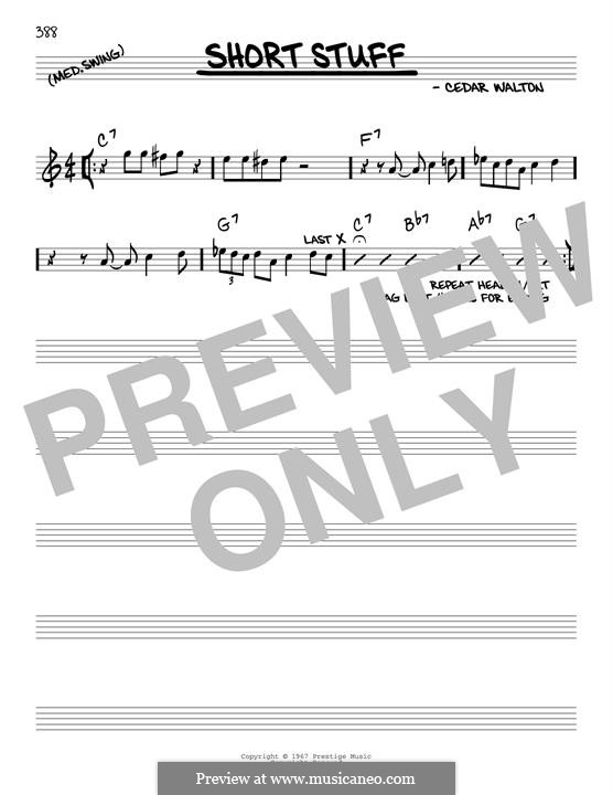 Short Stuff by C. Walton - sheet music on MusicaNeo