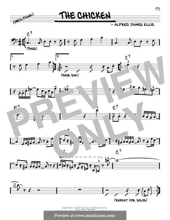 The Chicken by A. Ellis - sheet music on MusicaNeo