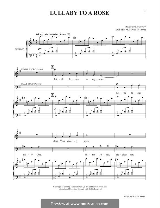 Lullaby To A Rose (from Voices Together: Duets for Sanctuary Singers ...