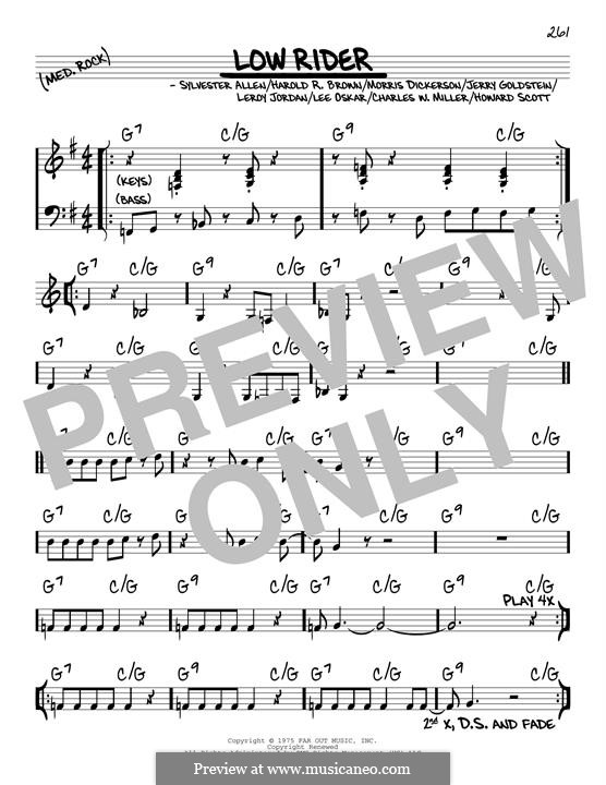 Low Rider (War) by C.W. Miller, H.R. Brown, H. Scott, J. Goldstein, L.L ...