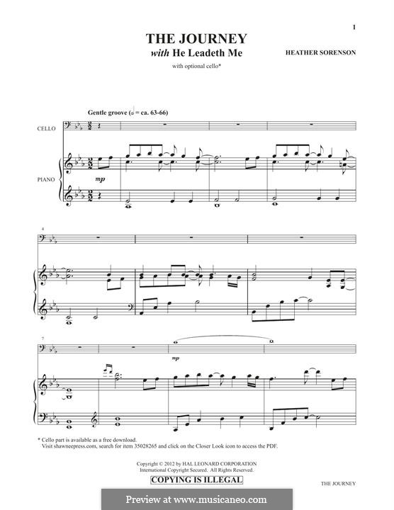 The Journey With He Leadeth Me From Images Sacred Piano Reflections 9923