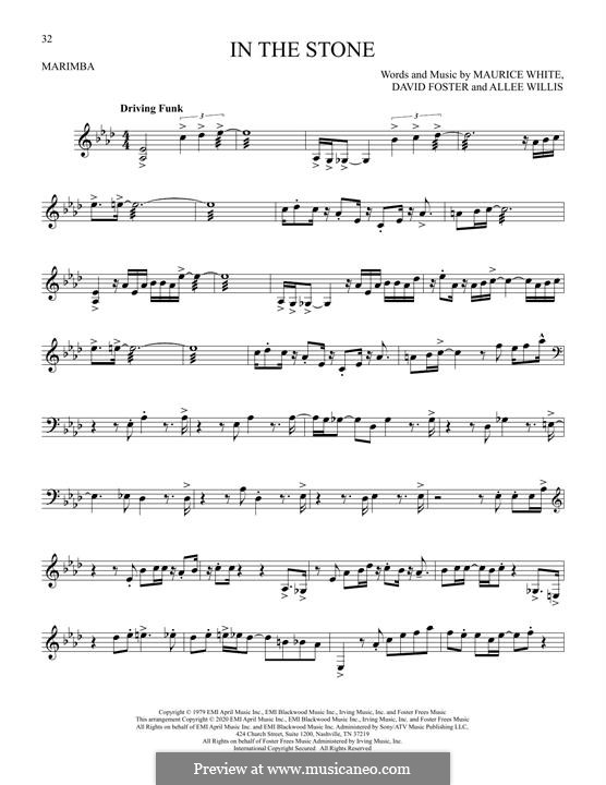 In The Stone (Earth, Wind & Fire) by A. Willis, D. Foster, M. White on ...
