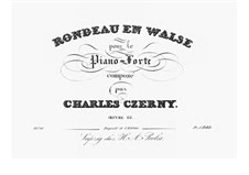 Rondeau en Walse, Op.66 by C. Czerny - free download on MusicaNeo