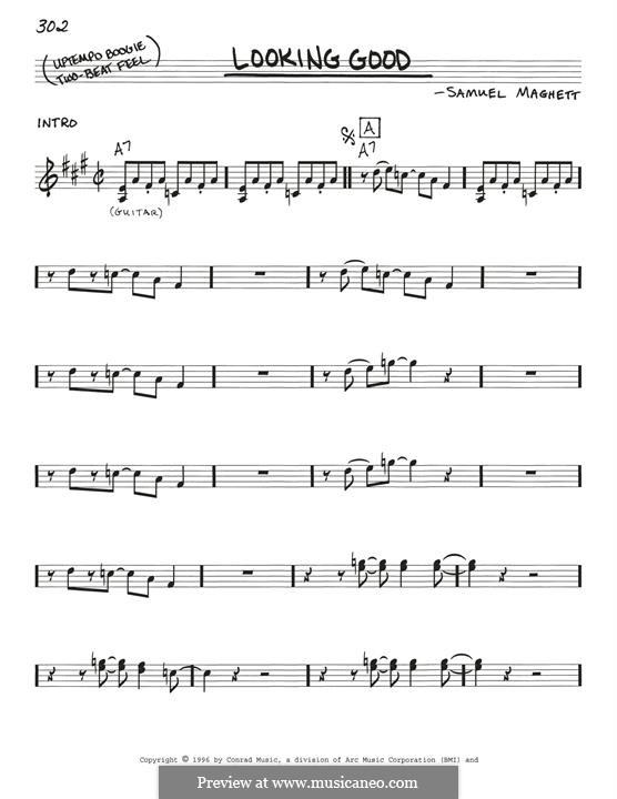 Looking Good by S. Maghett - sheet music on MusicaNeo