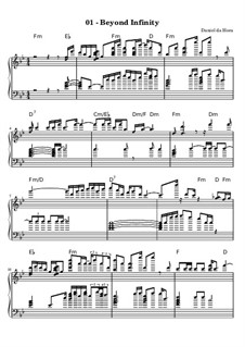 Beyond Infinity by Daniel da Hora - sheet music on MusicaNeo