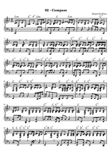 Compass by Daniel da Hora - sheet music on MusicaNeo