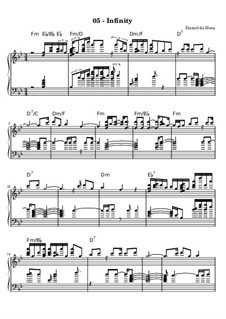 Infinity by Daniel da Hora - sheet music on MusicaNeo