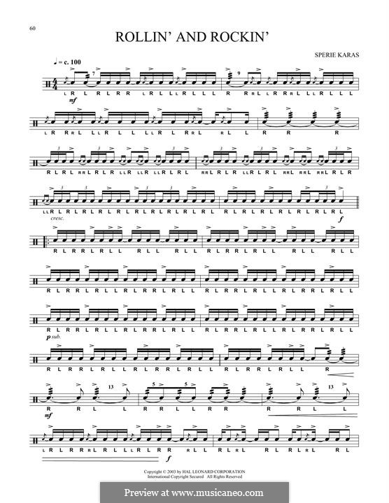 Rollin' And Rockin' by S. Karas - sheet music on MusicaNeo