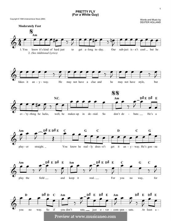 Pretty Fly (For A White Guy) The Offspring by D. Holland on MusicaNeo