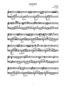 Destiny by L. Martin - sheet music on MusicaNeo