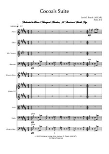Cocoa's Suite in B Major, NM.X/1 by Levi Posch - sheet music on MusicaNeo